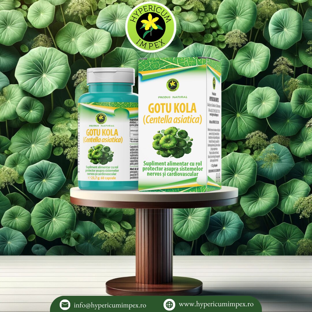 Gotu Kola (Centella asiatica) - 60 capsule - eMAG.ro
