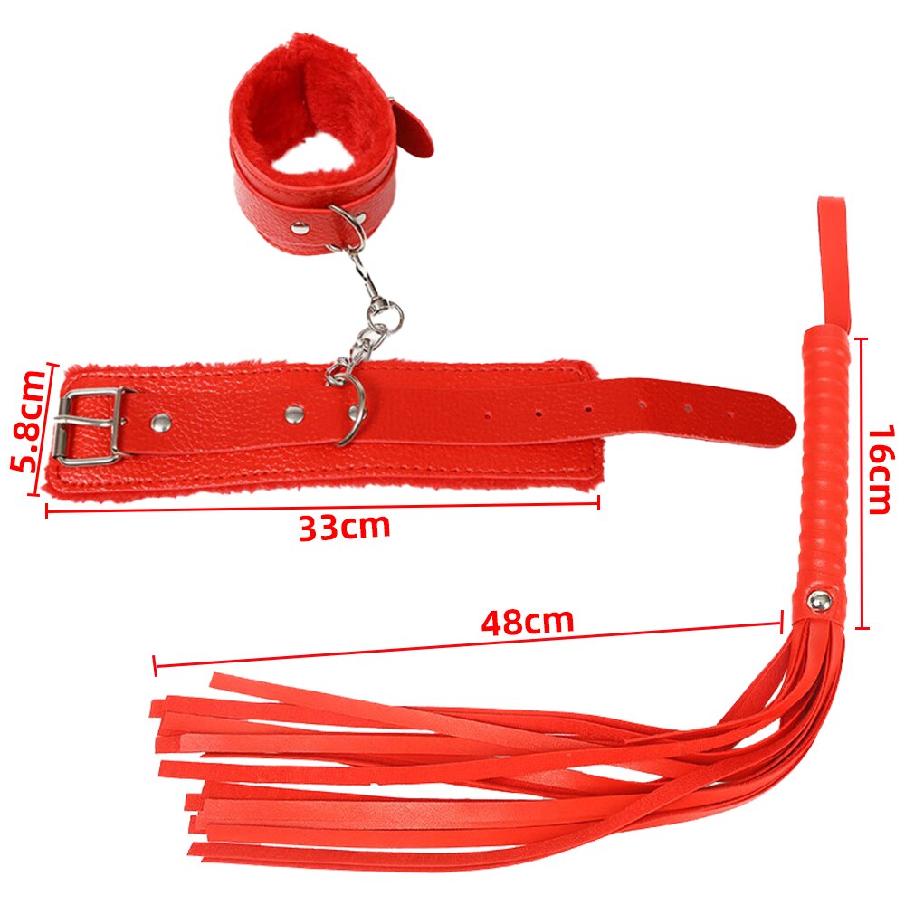 Set 2 Jucarii Erotice, Yefound®, BDSM, Catuse de plus, bici din piele ...