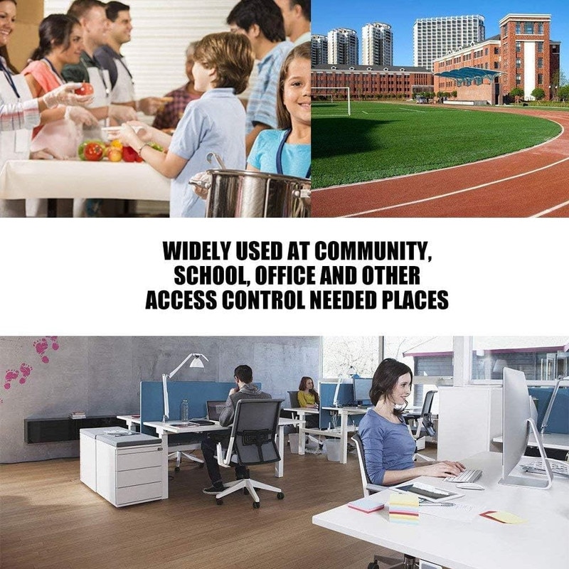 Set copiator carduri RFID, JENOUS®, cu 6 x carduri, 6 brelocuri ...