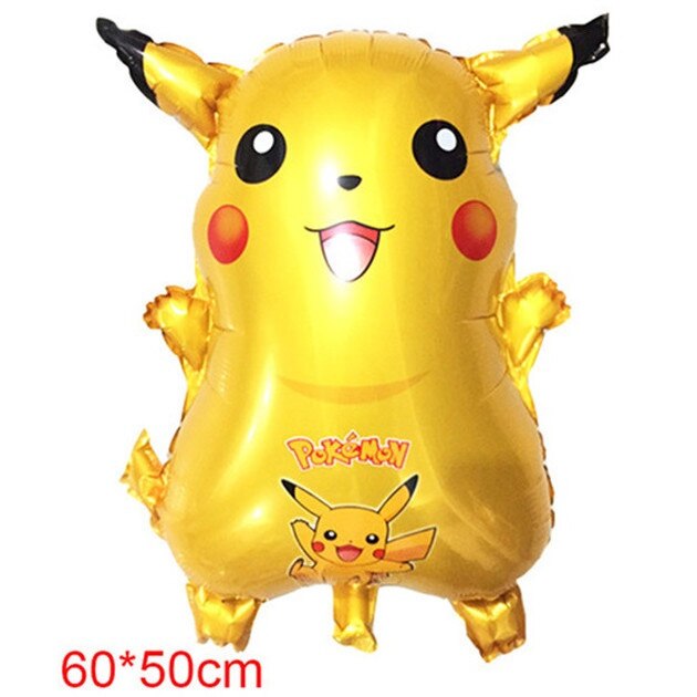 Gyerek születésnapi lufi készlet, dekoráció, pokemon, pikachu - eMAG.hu