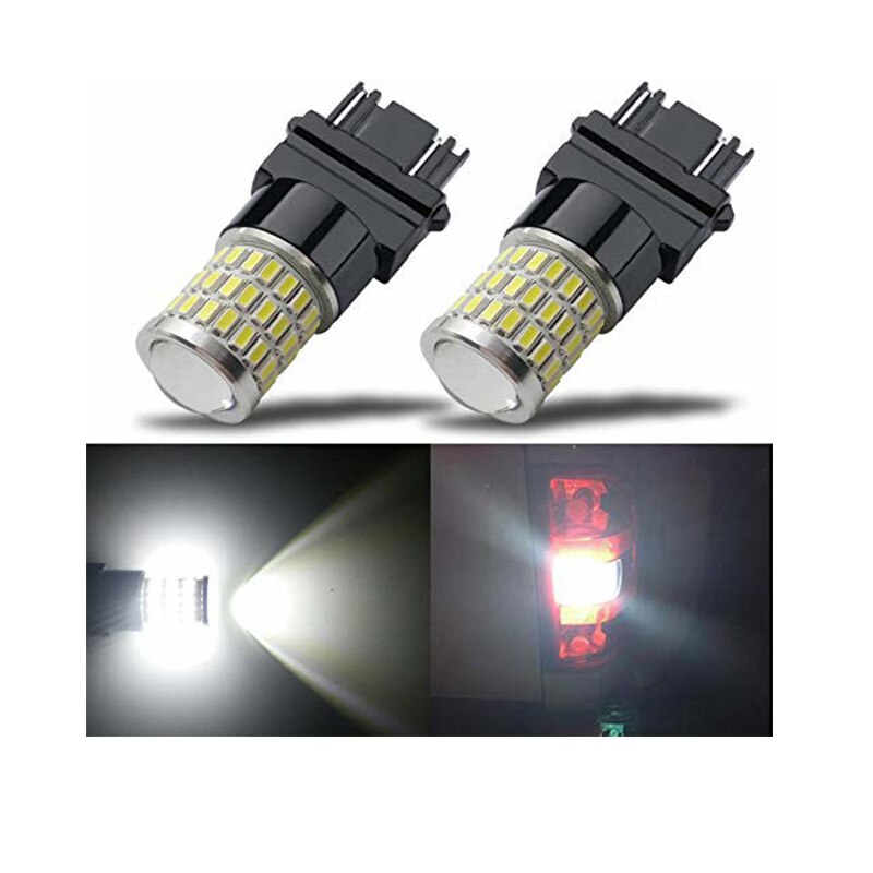 Set 2 becuri pozitie, semnalizare si frana, T20, 57 LED-uri si lupa ...