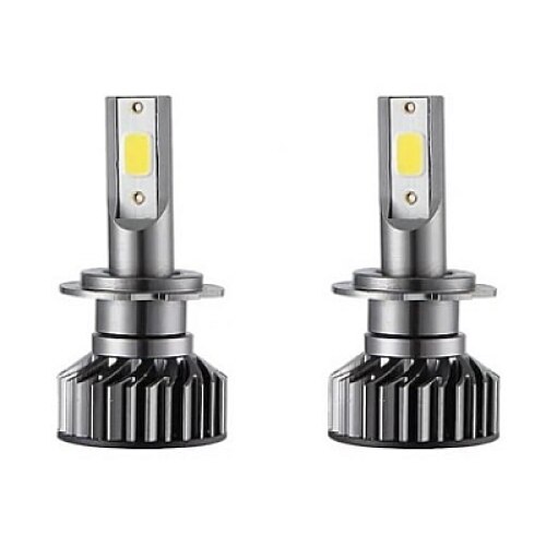 Set becuri led H7 auto 12V 24V 100W canbus 2 buc - eMAG.ro