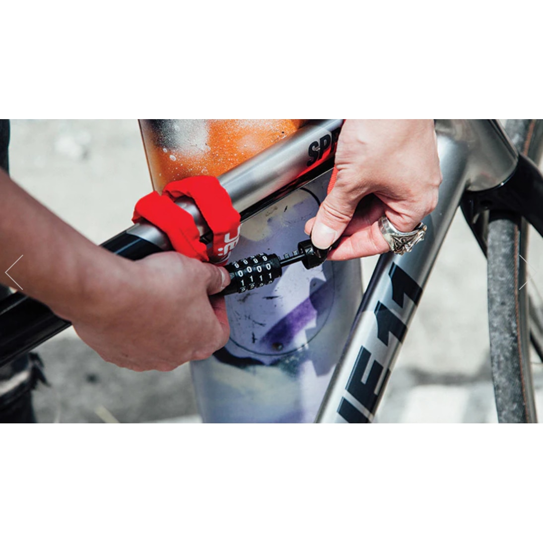 Antifurt Ulac 52nd Street cu cifru, otel calit ultra-rezistent, lungime ...