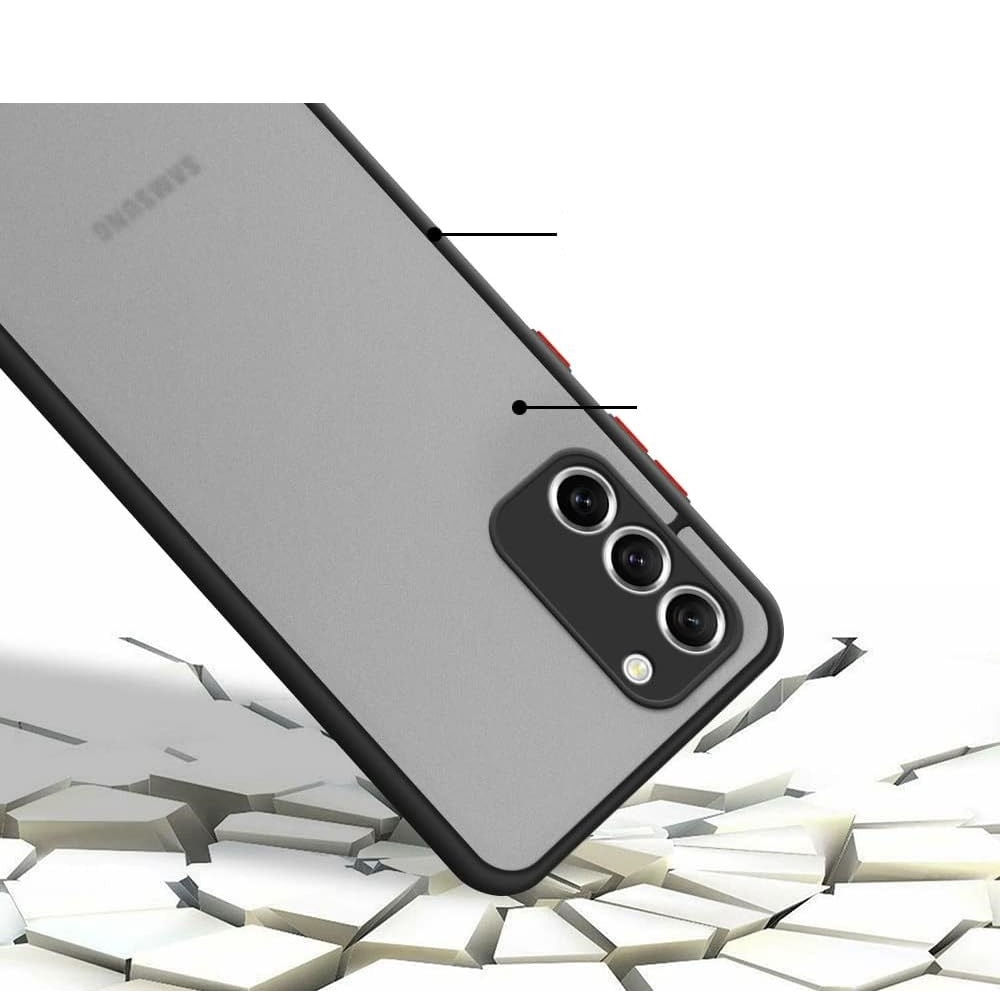 Husa hibrid ALC compatibila cu Samsung Galaxy S20 FE 5G, husa de protectie rezistenta la ...