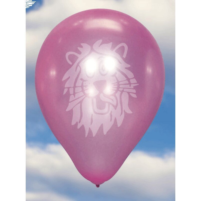 Set 100 baloane, Lion Balloons, Latex, Roz - eMAG.ro