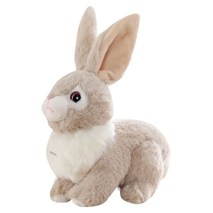 Iepuras de plus, 40cm, crem - eMAG.ro