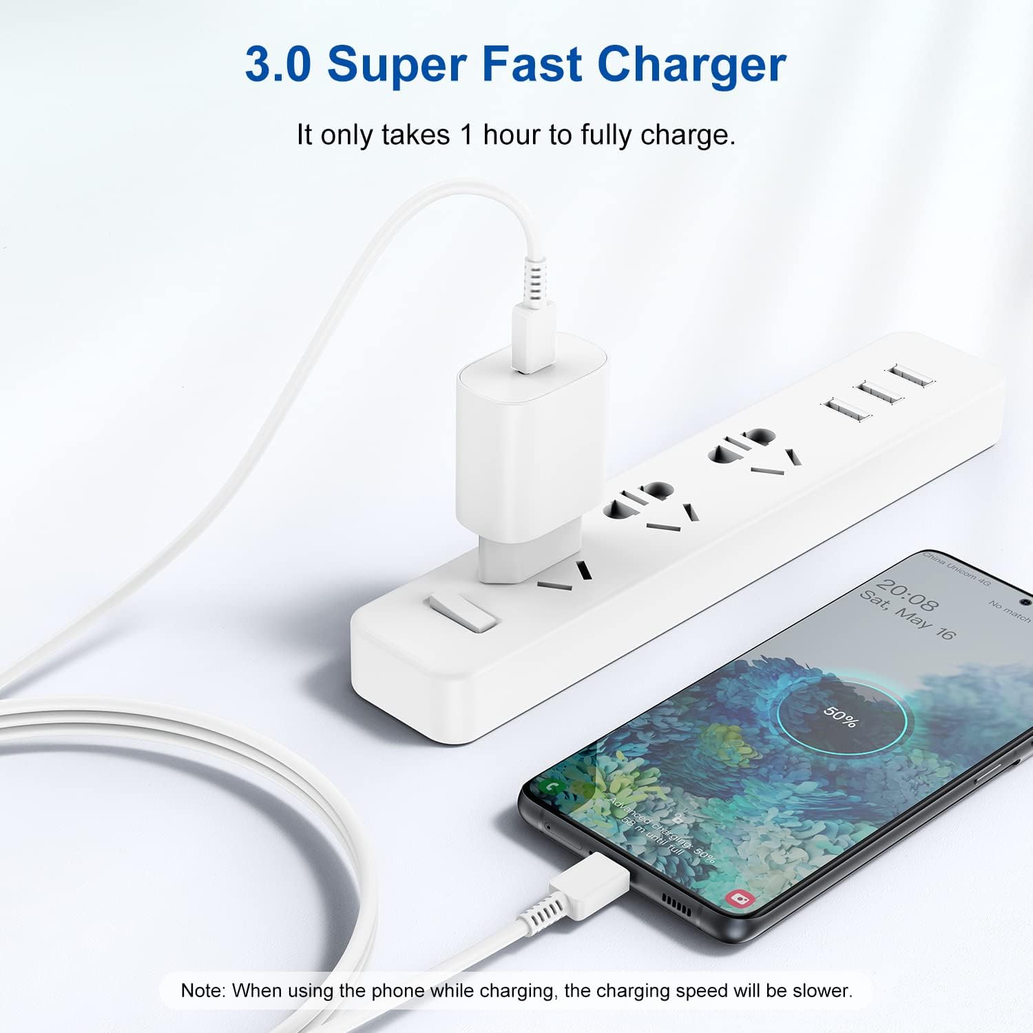 Incarcator retea Samsung super fast charging, 25W, Black, JENUOS® - eMAG.ro