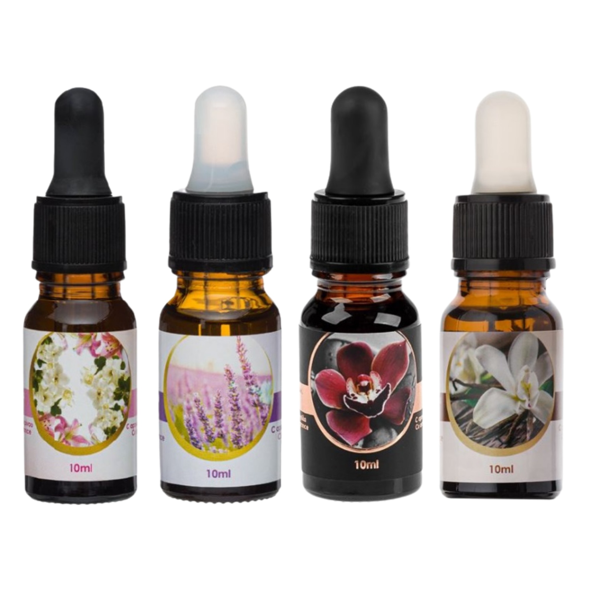 Set 4 uleiuri parfumate Lavanda, pentru difuzor aromaterapie, Vanilie ...