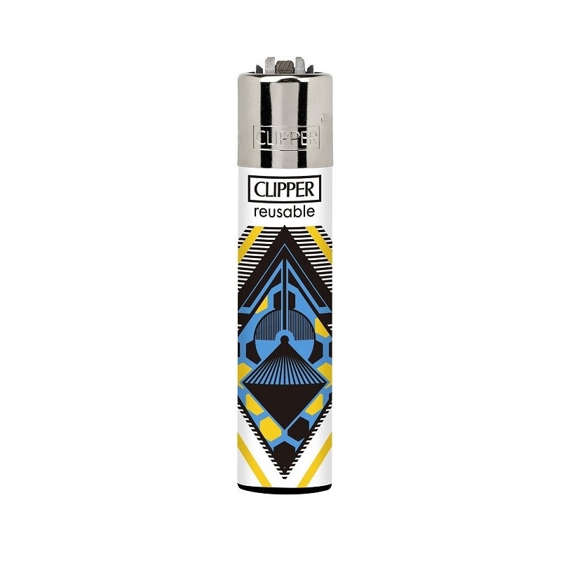 Bricheta Clipper Astro Skulls 3, reincarcabila cu gaz, piatra ...
