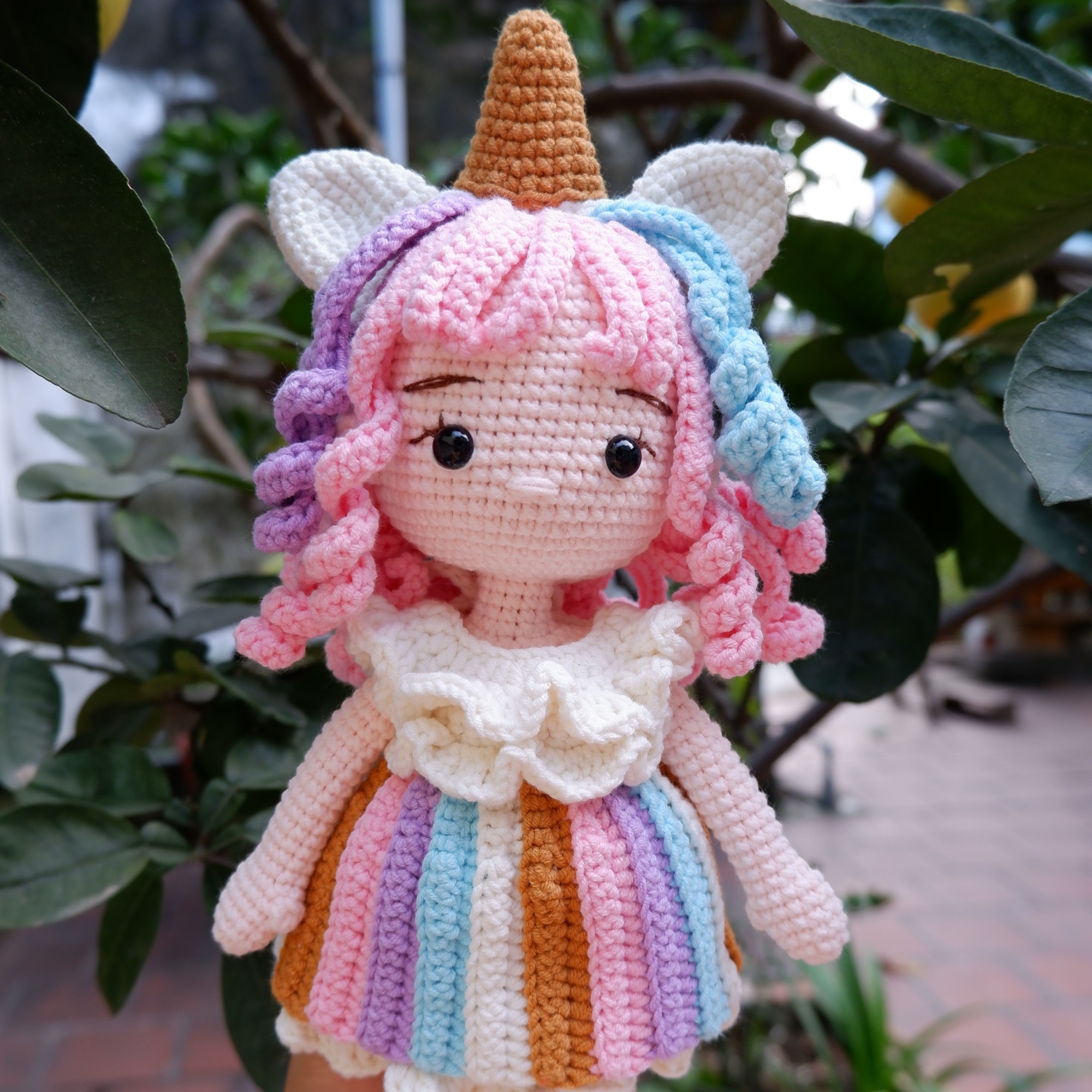Papusa Sofia, Crosetata Manual, Jucarie Lucrata Manual, Amigurumi ...