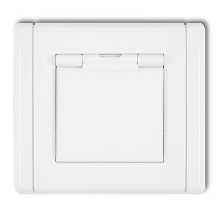 Priza electrica cu capac, Karlik, Incastrata, 2P+Z, Alb - eMAG.ro