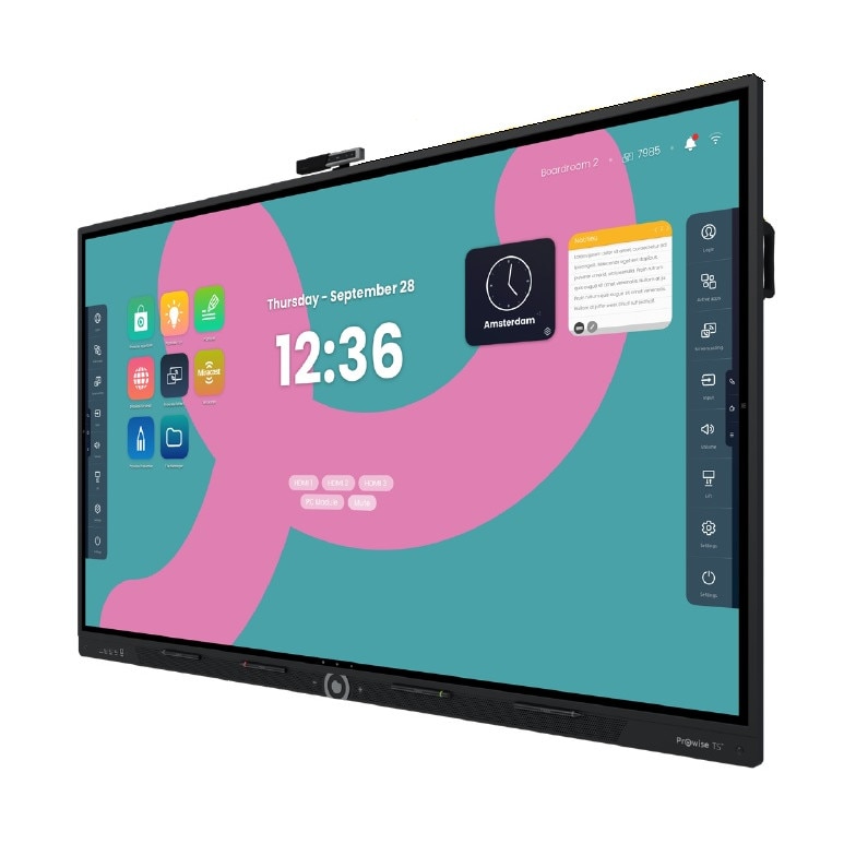 Display interactiv Prowise Ten G2 65 inch, 4K, Android 11, 6GB RAM ...