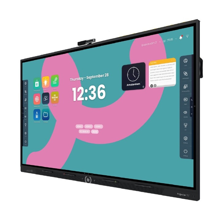 Display interactiv Prowise Ten G2 65 inch, 4K, Android 11, 6GB RAM ...