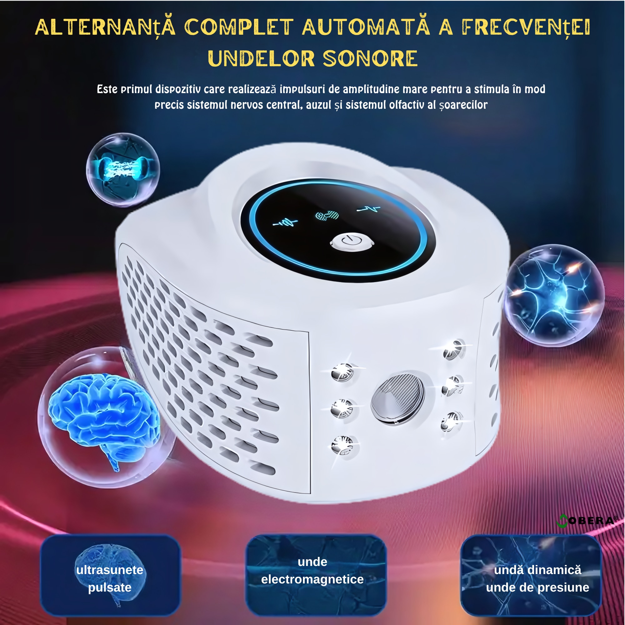 Aparat profesional cu ultrasunete goBERA®, Anti rozatoare, Anti ...