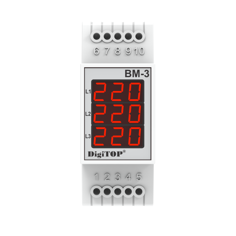 Voltmetru DigiTOP BM-3 - eMAG.ro