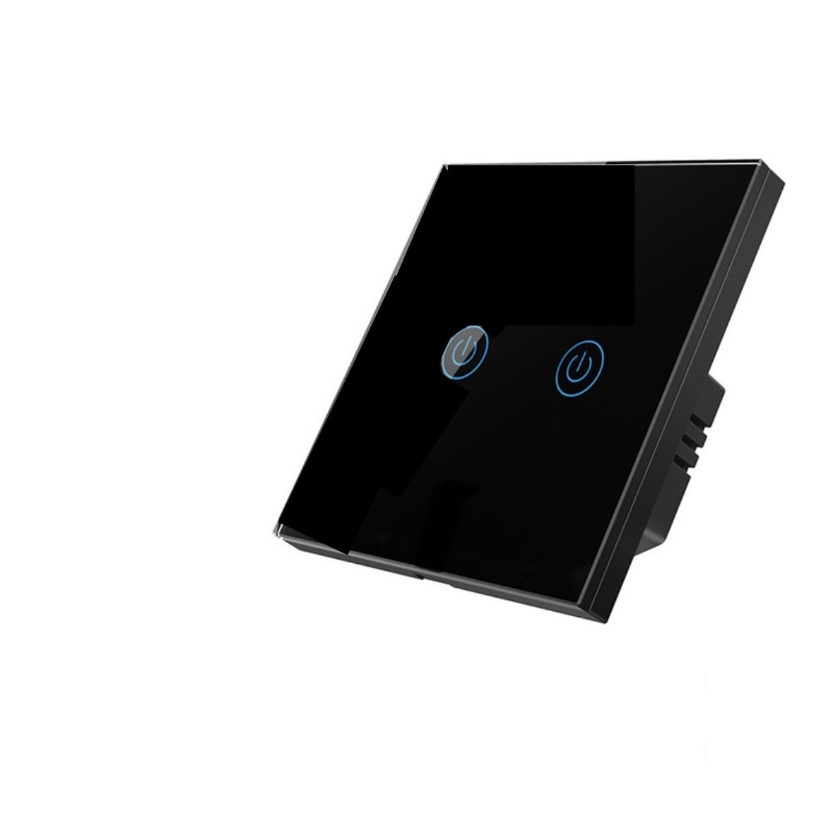 Intrerupator tactil inteligent Wi-Fi cu 2 butoane - eMAG.ro