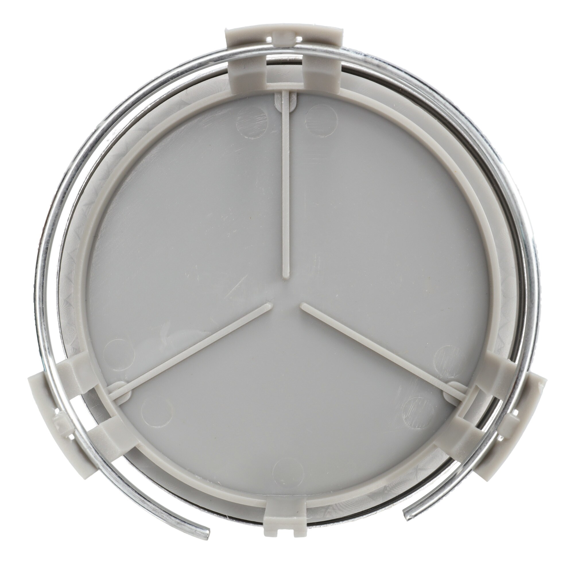 Set 4 capacele roti 75mm Mercedes AMG, pentru jante aliaj, Argint - eMAG.ro