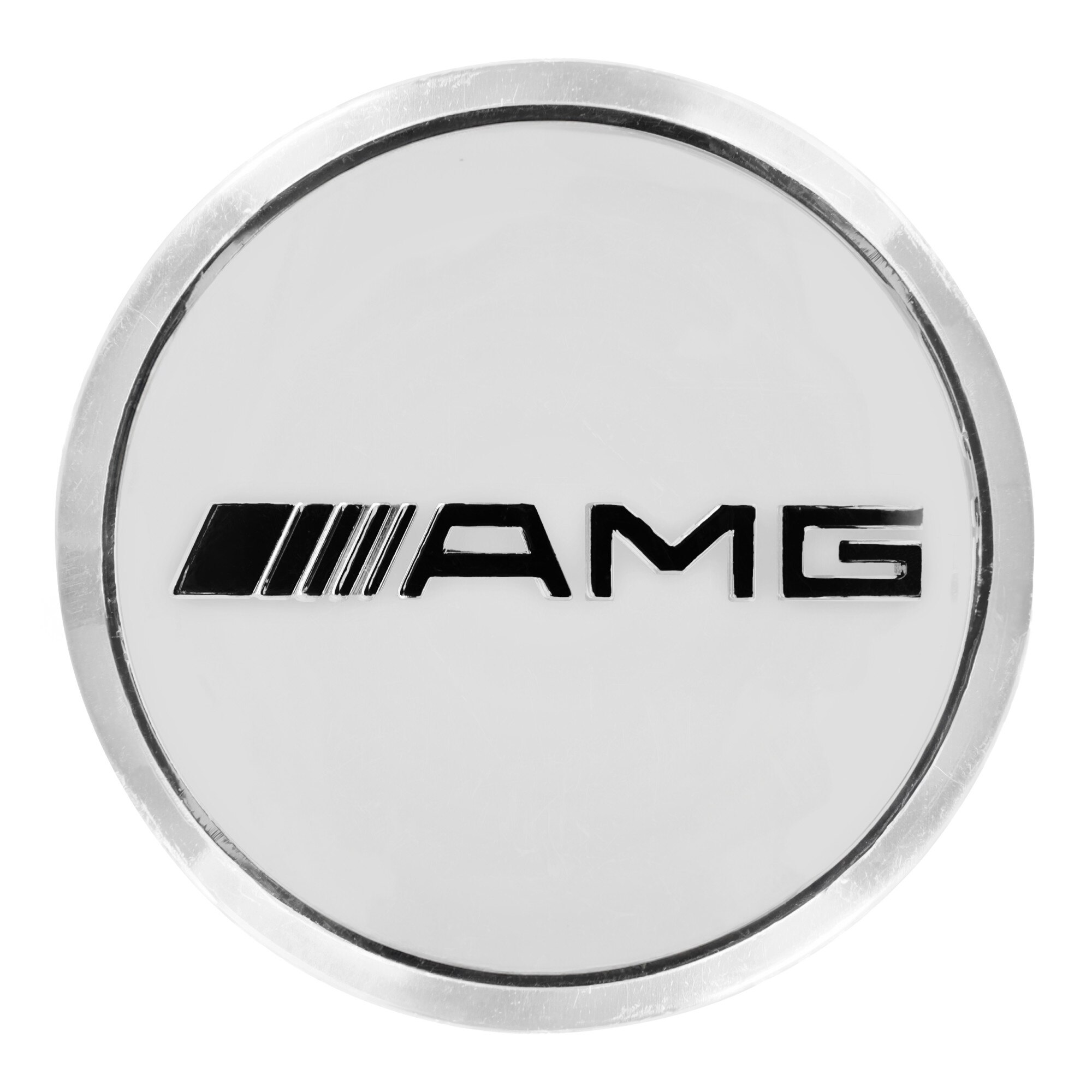 Set 4 capacele roti 75mm Mercedes AMG, pentru jante aliaj, Argint - eMAG.ro