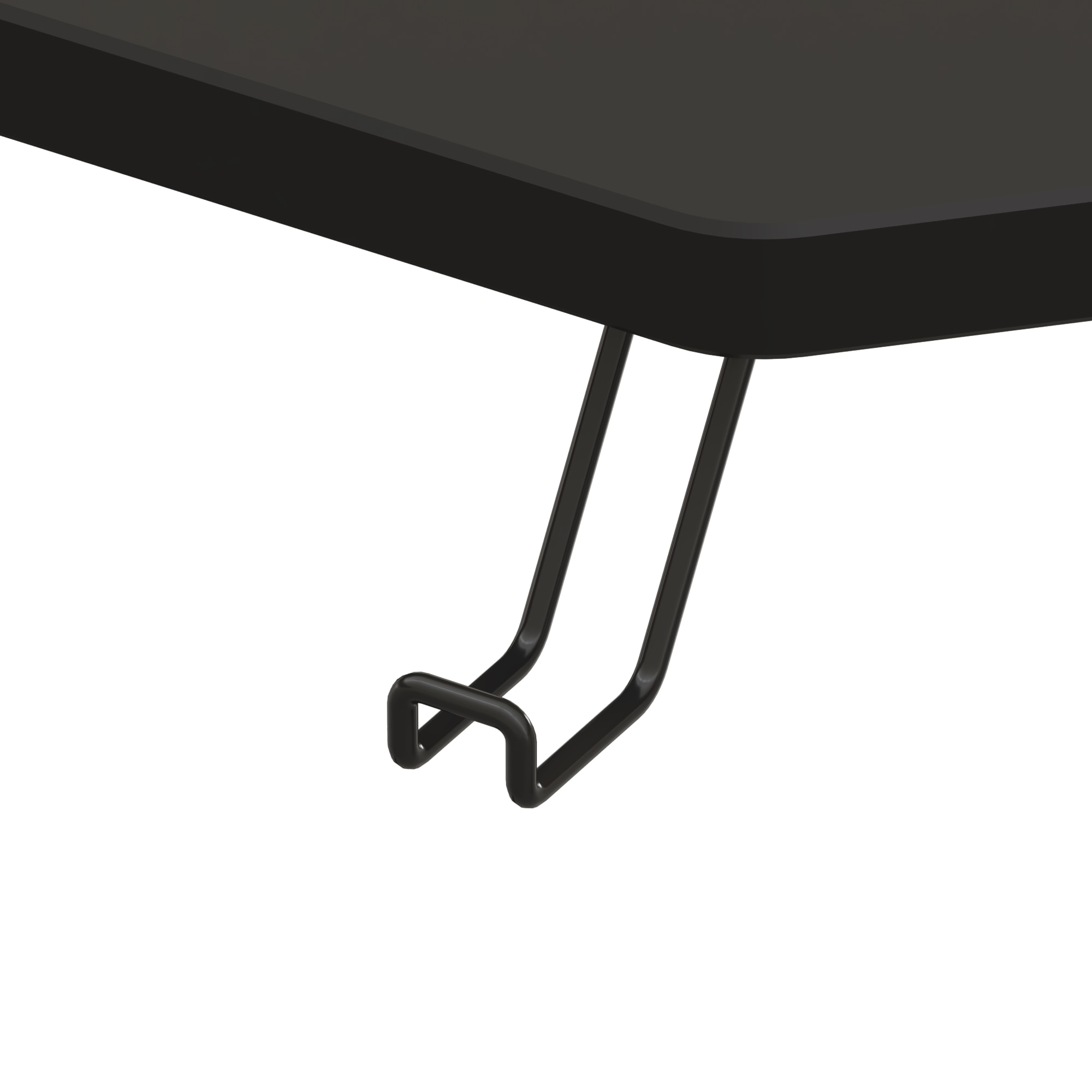 Birou Forma L reglabil electric pe inaltime, Gudewill, MDF/Otel, Cu ...