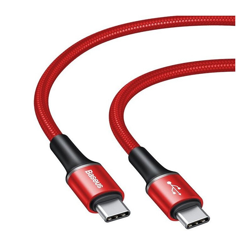 Cablu de date Baseus Halo Type-C la Type-C, PD2.0 60W QC3.0, CATGH-J09 ...