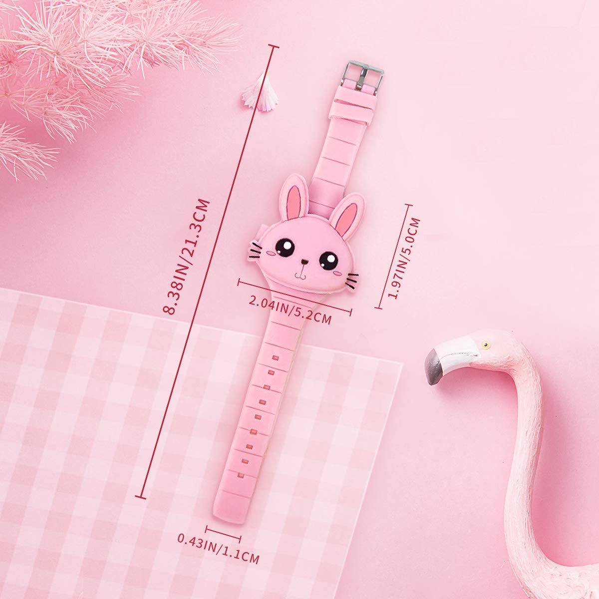 Ceas pentru copii, Silicon, Roz - eMAG.ro