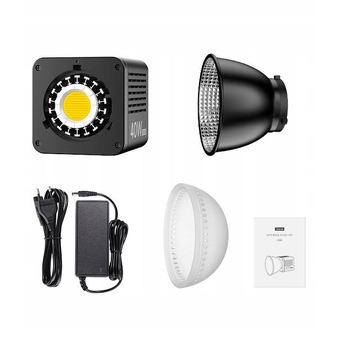 Lampa Studio LED Studio, 1/4'' 40W, Cob Light 2500-6500K, Ulanzi LT028 ...