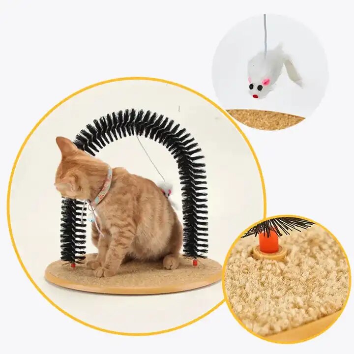 Jucarie interactiva multifunctionala completa 3 in 1 pentru pisici ...