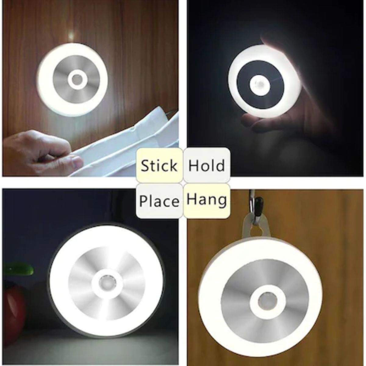 Lampa LED smart cu senzon sensibil de miscare prin infrarosu, detectare ...