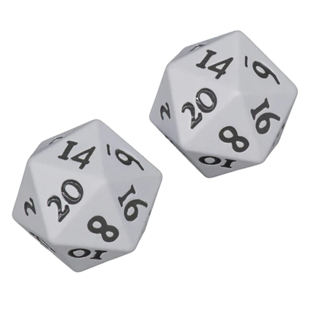 Set 2 Zaruri UP - Vivid Heavy Metal D20 - Alb - eMAG.ro