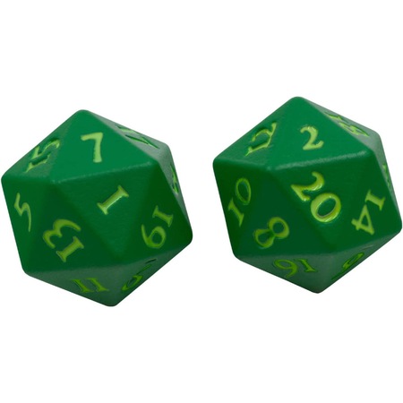 Set 2 Zaruri UP - Vivid Heavy Metal D20 - Verde - eMAG.ro