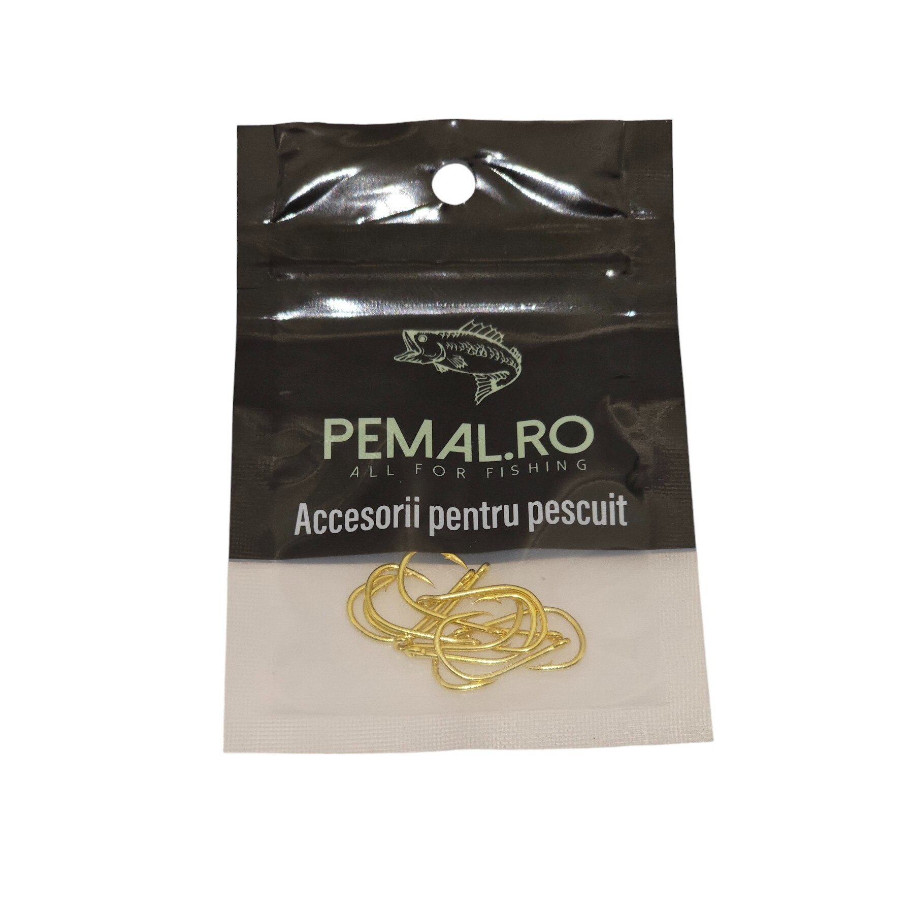 Set carlige PeMal aurii marime 10- 10 buc - eMAG.ro
