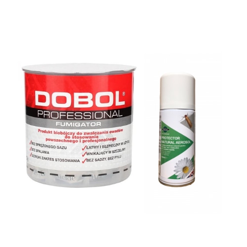 Set Insecticide, Dobol Fumigator, 20 g + Aerosol Total Release, 150ml ...