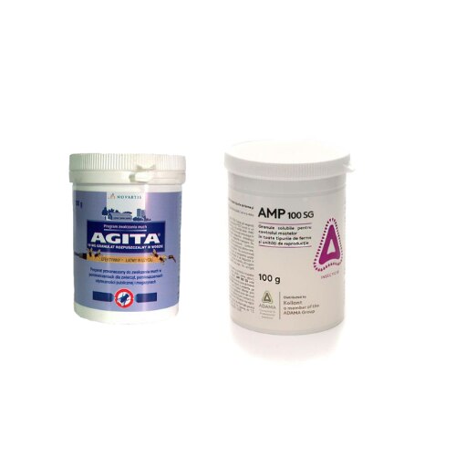 Set Insecticide, Agita 10 WG, 100 gr + Amp 100 SG, 100 grame - eMAG.ro