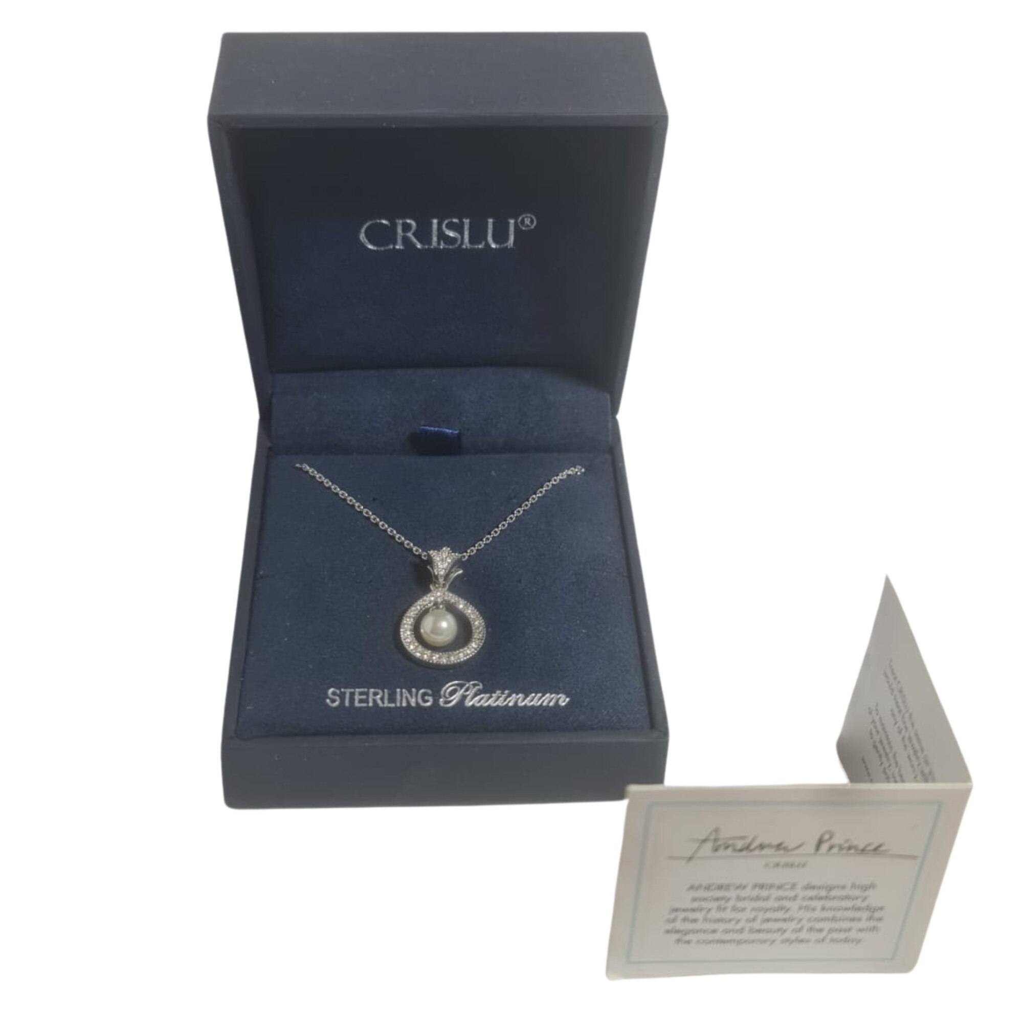 Colierul Printul Andrew Crislu Picatura de perla - eMAG.ro