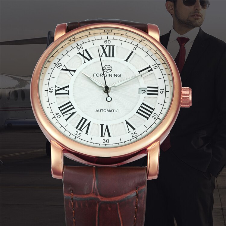 Férfi karóra, Forsining, Mechanikus, Automata, Elegáns, Luxus, Üzleti ...