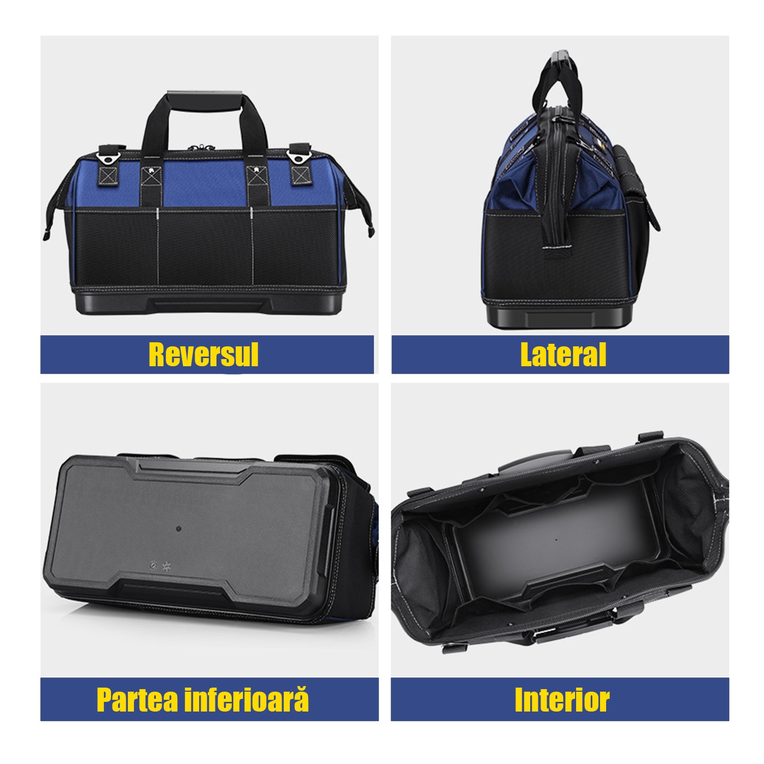 Geanta pentru Scule, BYONDSELF®, Baza Din Cauciuc Rezistenta la Apa ...