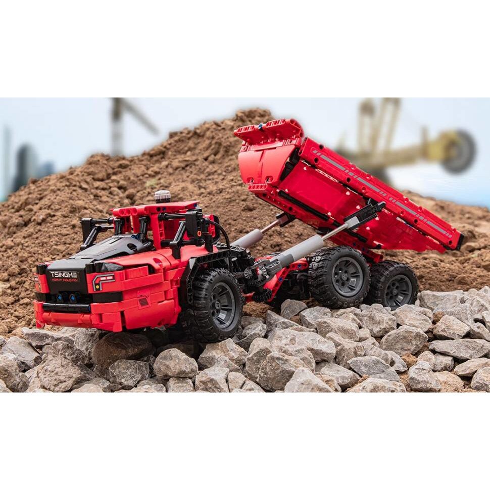 Set de constructie ONEBOT Engineering - Basculanta pentru minerit 2022 ...