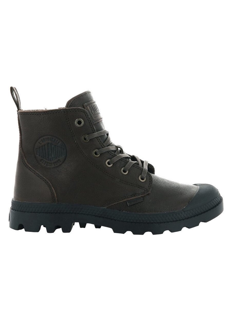 Pantofi dama, Palladium, piele naturala, maro, 38 EU - eMAG.ro