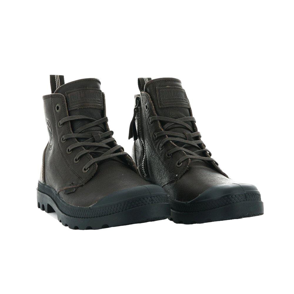 Pantofi dama, Palladium, piele naturala, maro, 38 EU - eMAG.ro