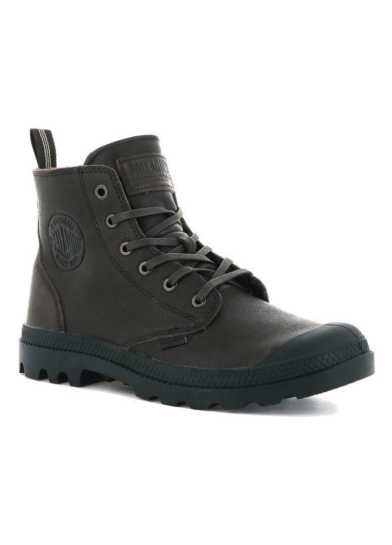 Pantofi dama, Palladium, piele naturala, maro, 38 EU - eMAG.ro