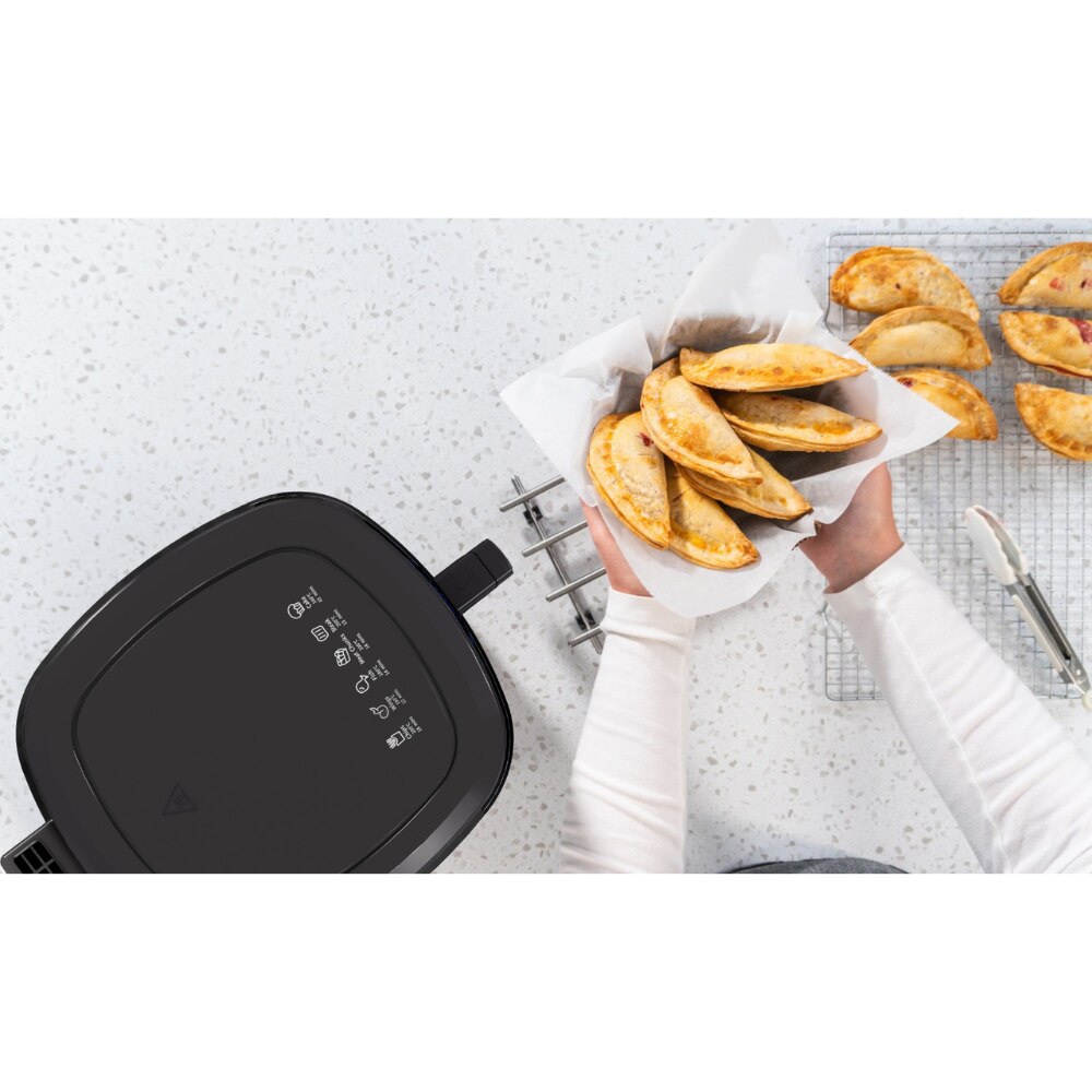 Фритюрник с горещ въздух COOK-IT Airfryer XXL, 1500 W, 8 L - eMAG.bg