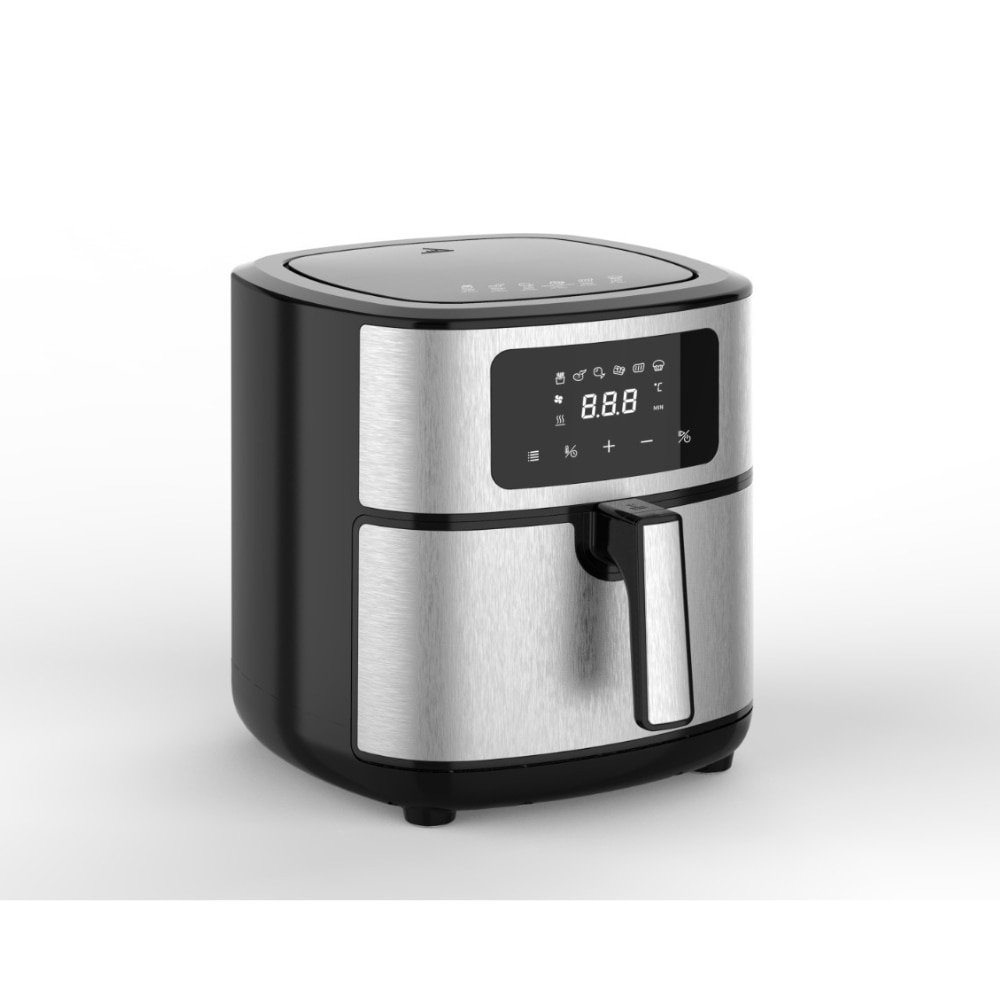 Фритюрник с горещ въздух COOK-IT Airfryer XXL, 1500 W, 8 L - eMAG.bg