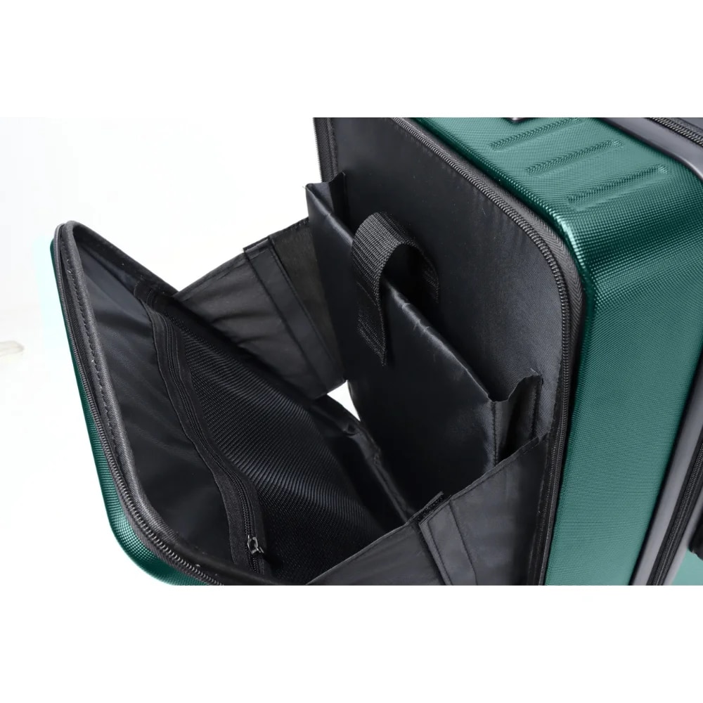 Куфар RYER, 36 l, Emerald green, 23 x 36 x 54 cm - eMAG.bg