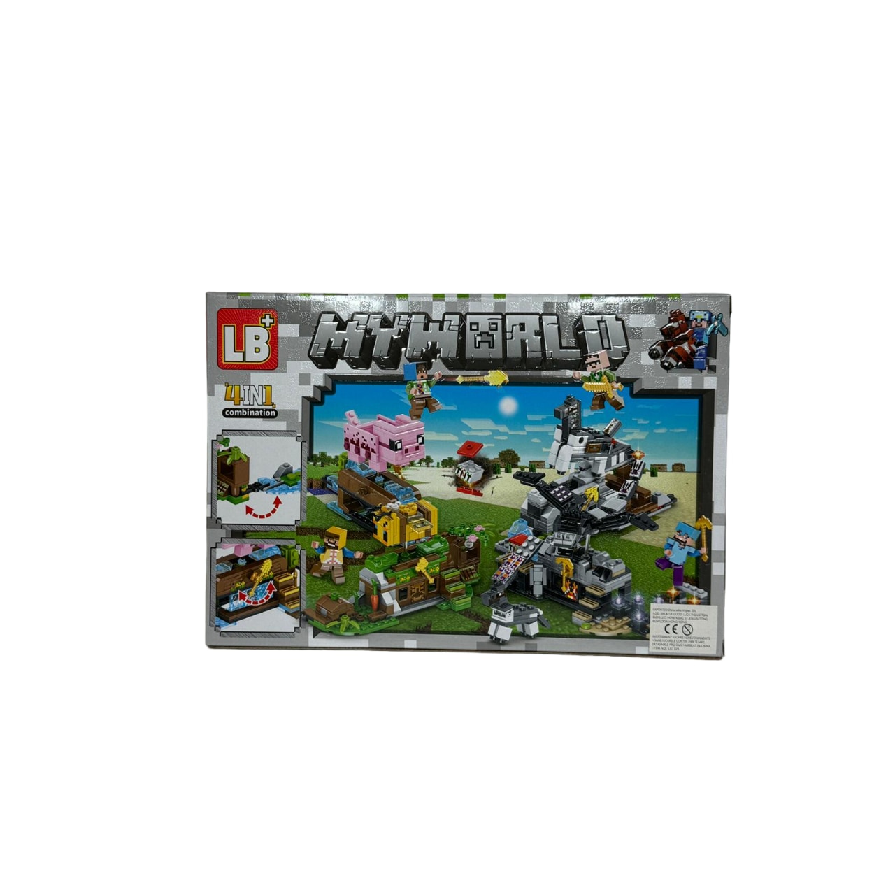 Set de constructie Minecraft My World, 229 piese, 6-14 ani, D - eMAG.ro