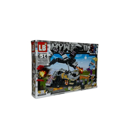 Set de constructie Minecraft My World, 221 piese, 6-14 ani, A - eMAG.ro