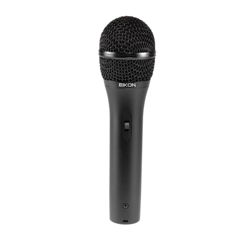 Microfon dinamic, Eikon, Model polar cardioid, Cablu 5 m, Negru - eMAG.ro