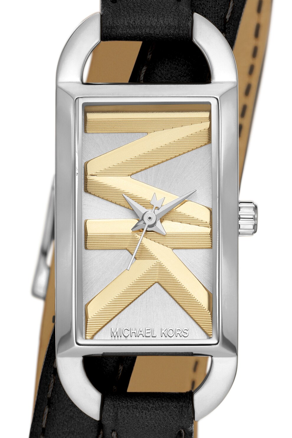 Michael Kors, Аналогов часовник с увита каишка, Черен - eMAG.bg