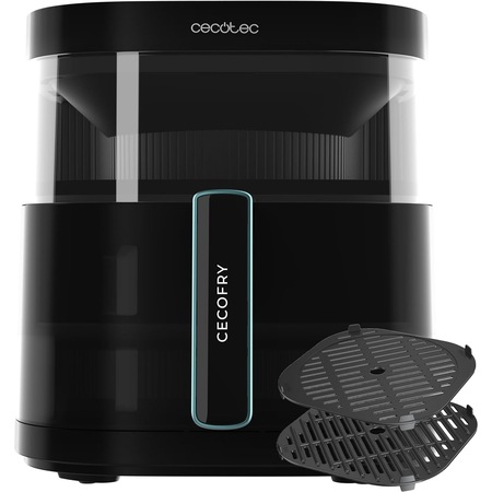 Friteuza aer cald 6 litri, rezistenta dubla, Cecotec DuoHeat 6000 ...