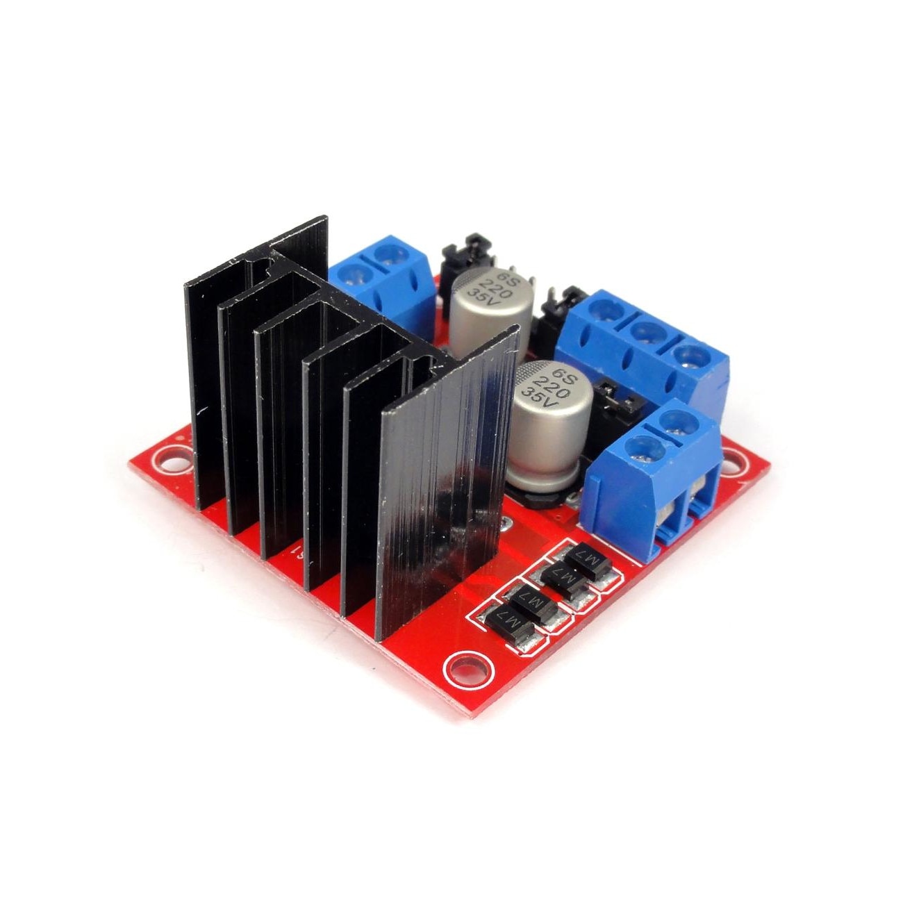 Модул за управление на електромотори Arduino L298N, PWM - eMAG.bg