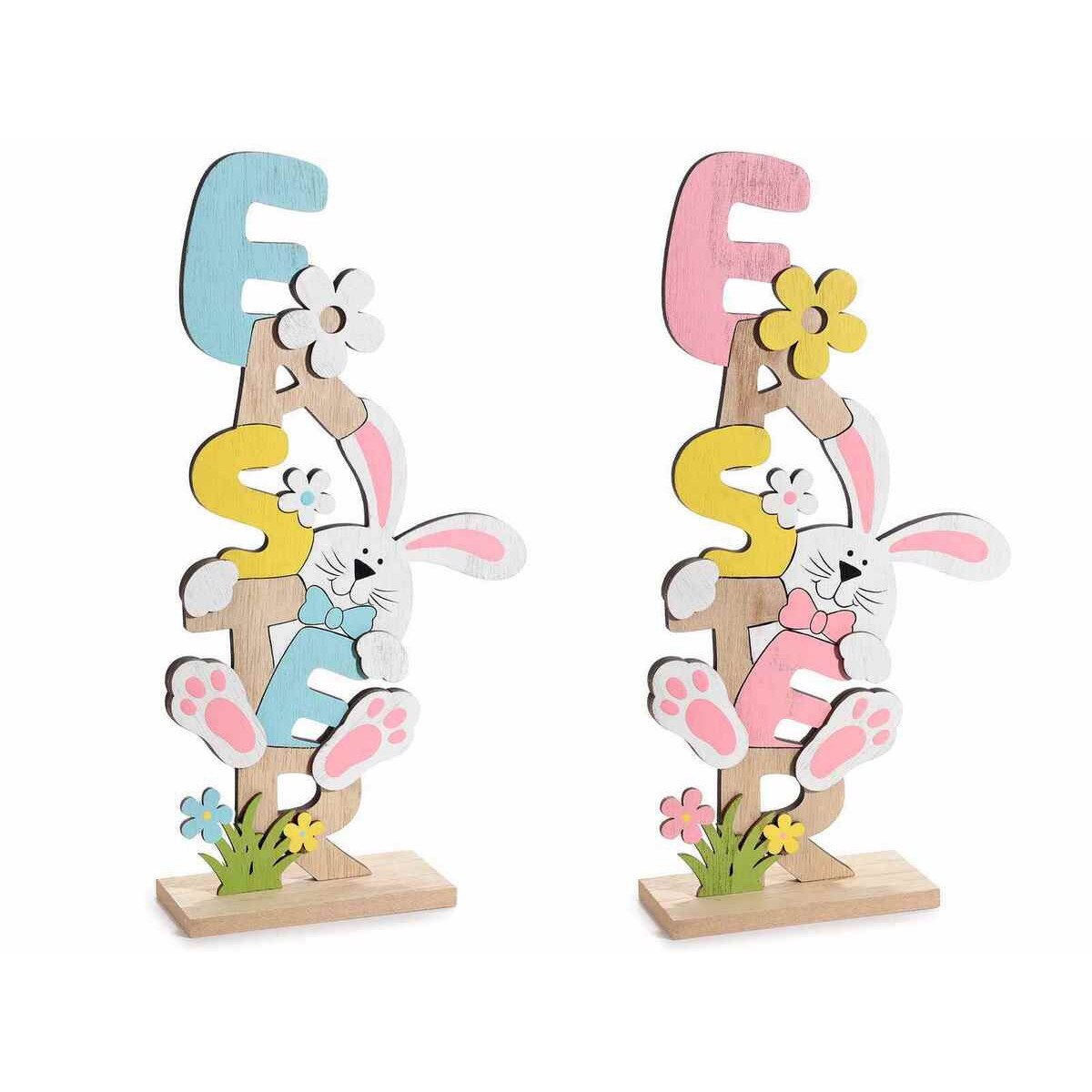 Set 2 decoratiuni Paste lemn 18x6x35 cm - eMAG.ro